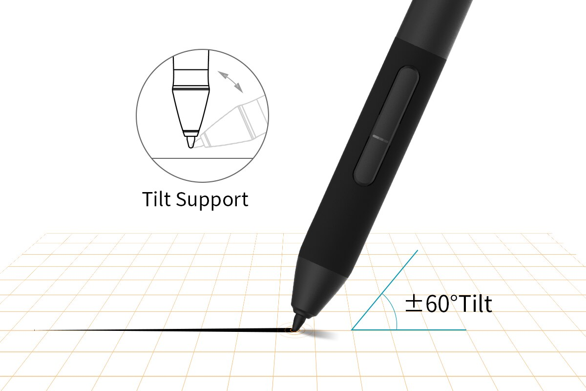 GAOMON M10K PRO 10 * 6.25'' Graphic Pen Tablet Drawing Board with 8192 ...