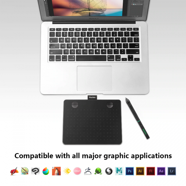 New Arrival Parblo A640 6*4 Inch Large Active Area Professional ...